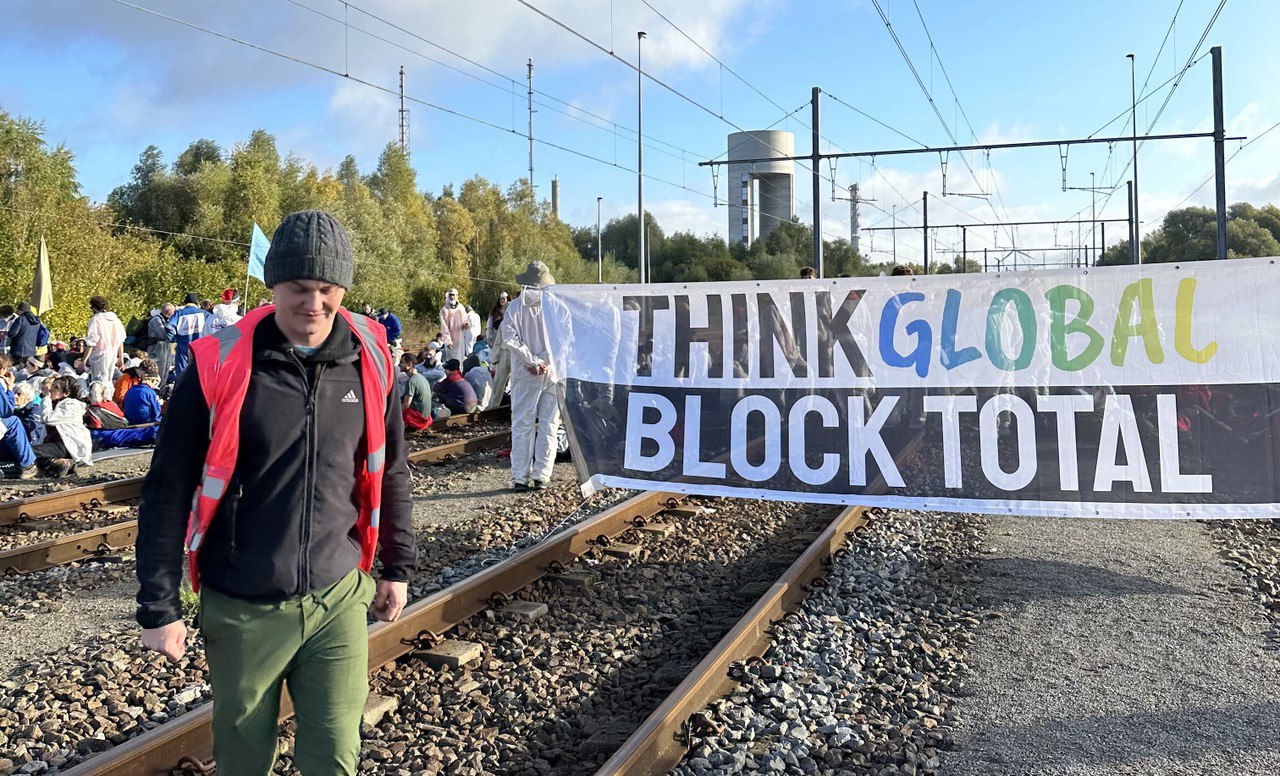 Why Code Rouge climate activists shut down TotalEnergies site